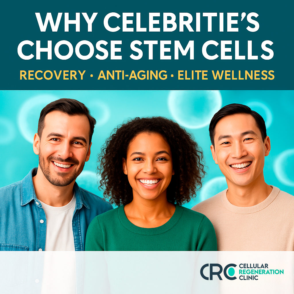 Why Celebrities Choose Stem Cells: Recovery, Anti-Aging & Elite ...