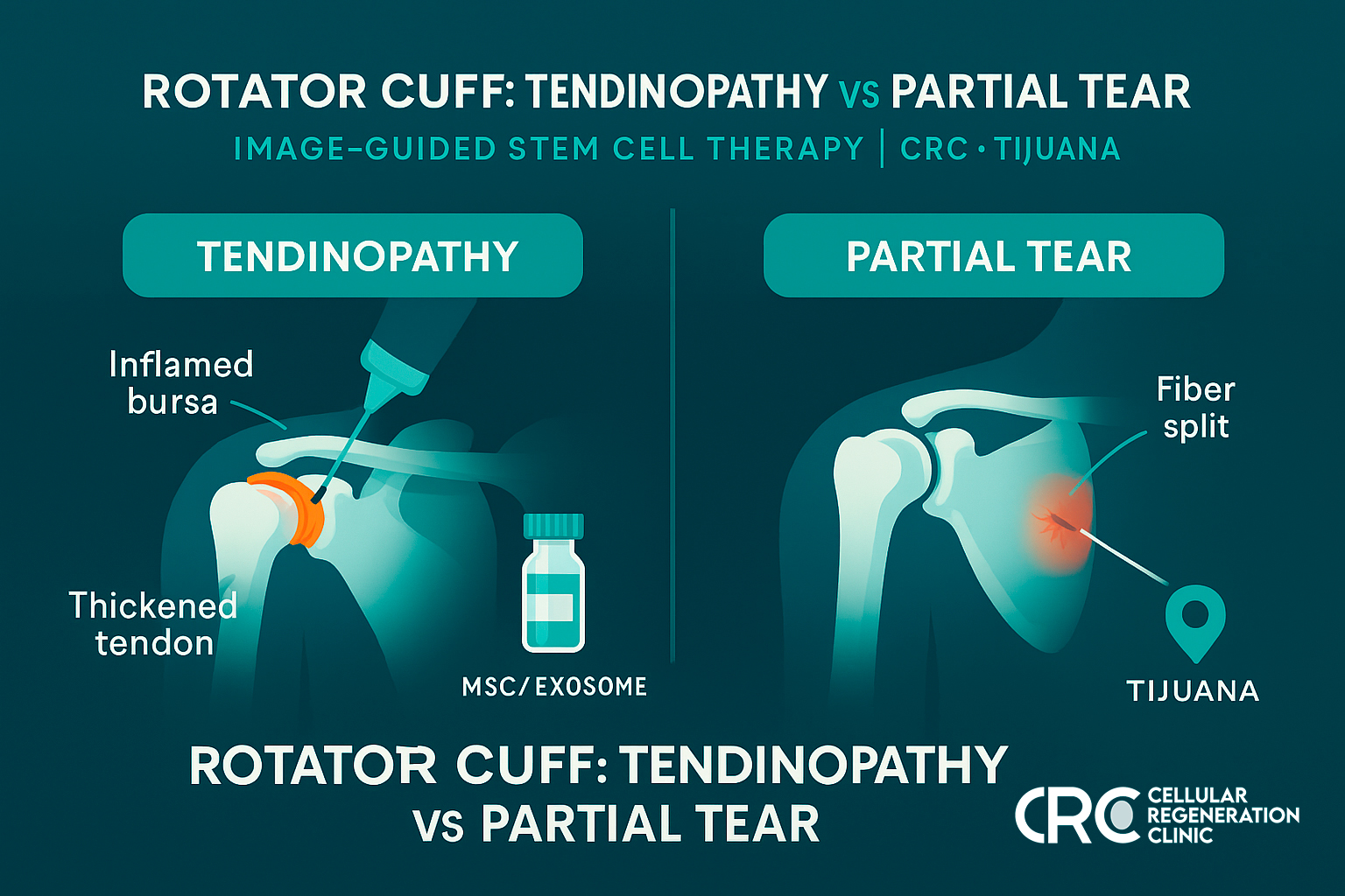 Rotator Cuff Tendinopathy vs. Partial Tear: Stem Cell Therapy Results ...