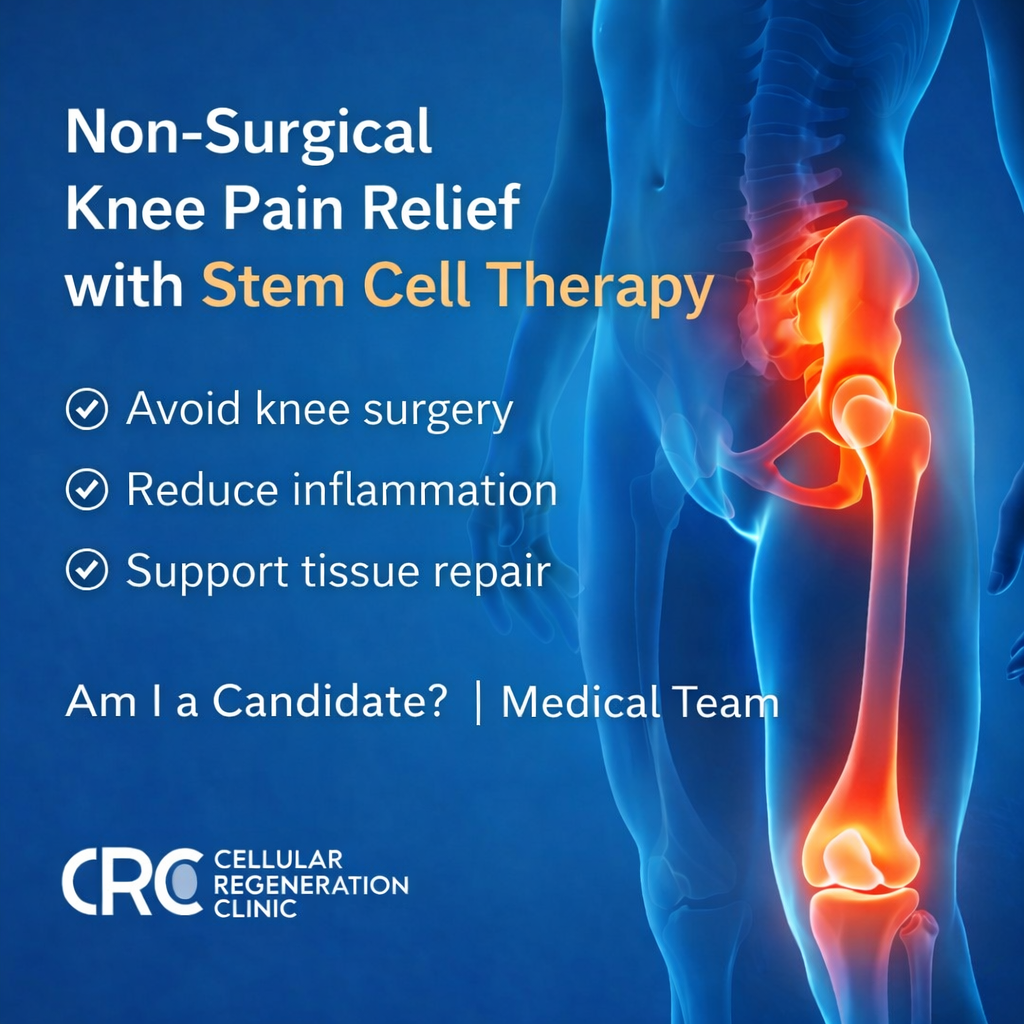 Stem Cell Therapy for Joint Recovery | CRC Tijuana - CRC